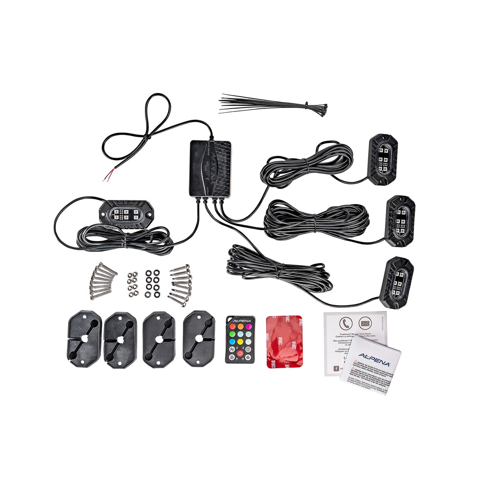 LED ToughPods Waterproof Pod Lights – Multi?Color Off?Road Auxiliary ...